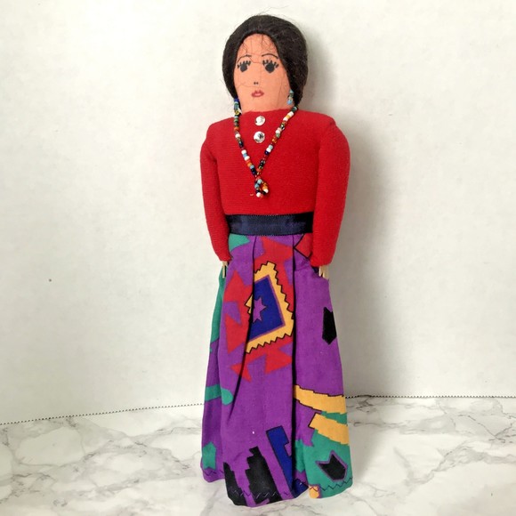 Toys | Handmade Native American Navajo Cloth Doll Folklore 1 | Poshmark
